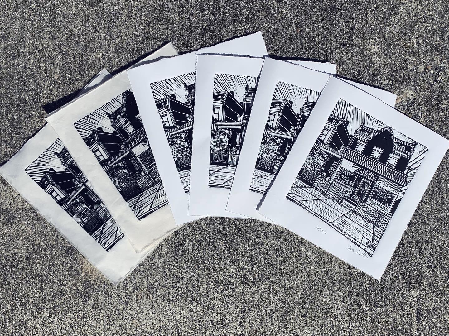 Linocut Prints – Page 2 – Sophie Printmaking